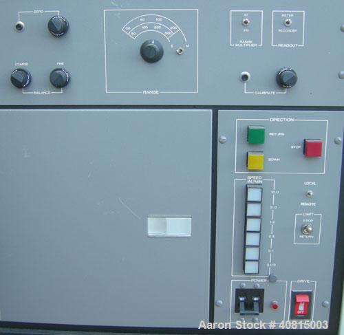 Used Instron Capillary Rheometer System, Model 3211.Designed for eval