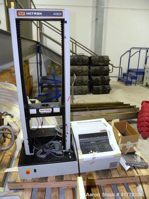 Used Instron 430I Tensil Tester, Model 43K1