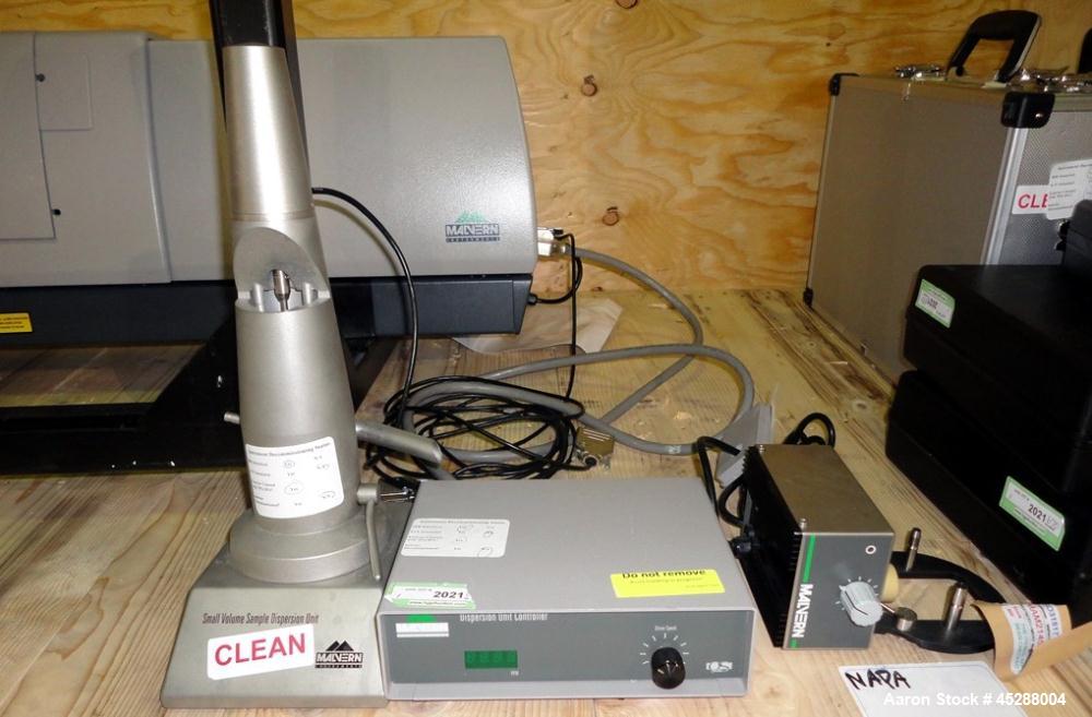 Used Malvern Instruments Mastersizer-S Particle Size Analyzer, Model