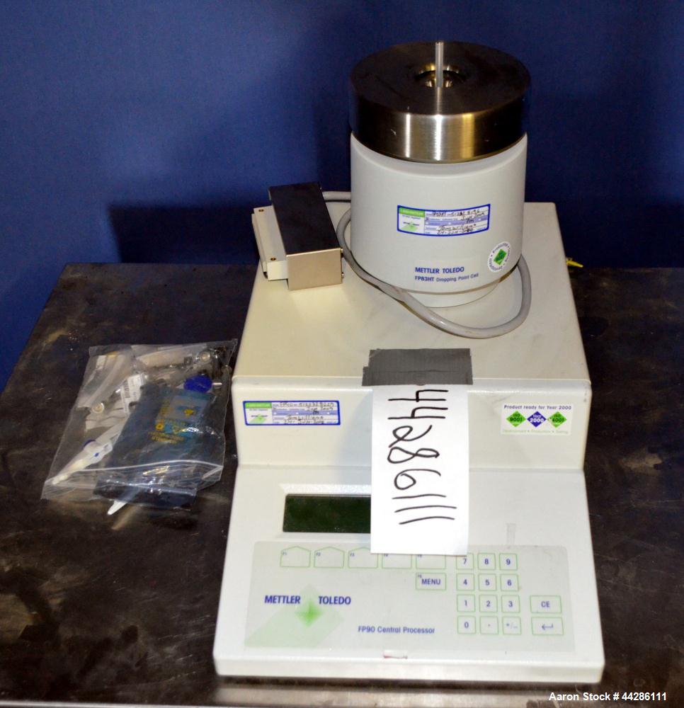Used Mettler Toledo FP83HT Dropping Point Cell. Determines dropping a