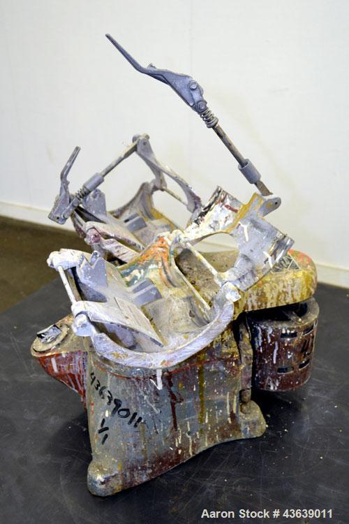 Used Miller Dual Paint Shaker, Model G. Dual canister holders, drive