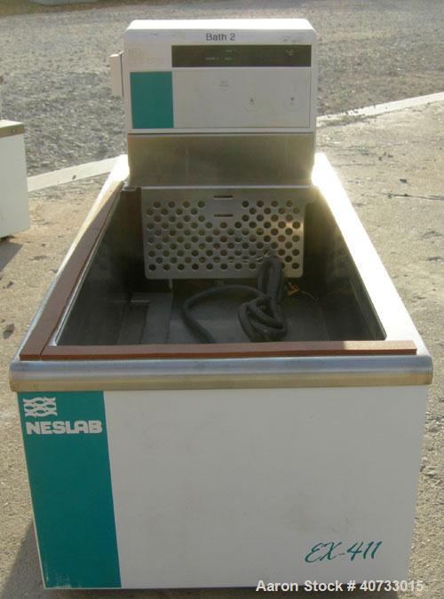 Used Neslab Bath Circulator, Model EX-411, 304 Stainless Steel. 5.8 G