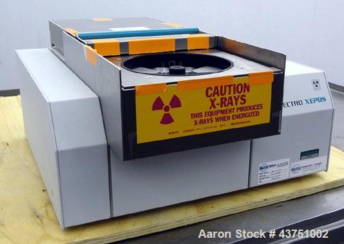 Used Spectro Benchtop XRF Spectrometer, Model XEPOS. Range of applica