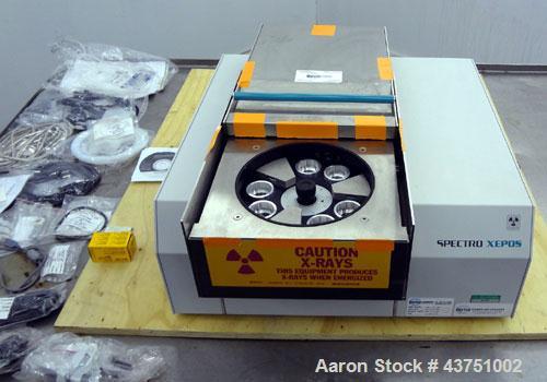 Used Spectro Benchtop XRF Spectrometer, Model XEPOS. Range of applica