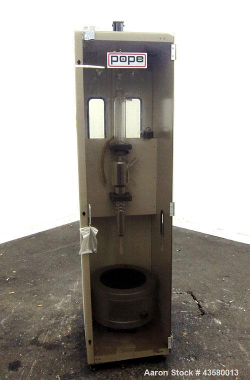 Used Pope Scientific Glass Still With Heating Mantel. Spinning band d