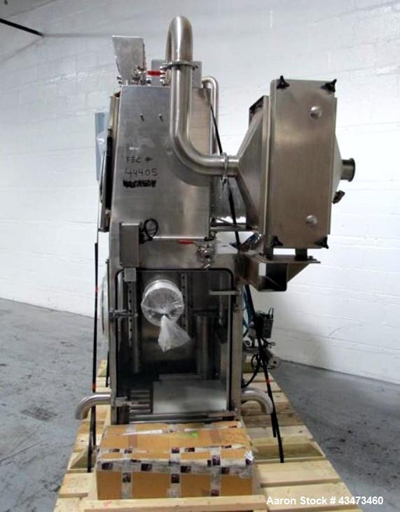 Used PSL Powder Systems Limited Drum Sampling Isolator. 316 Stainless