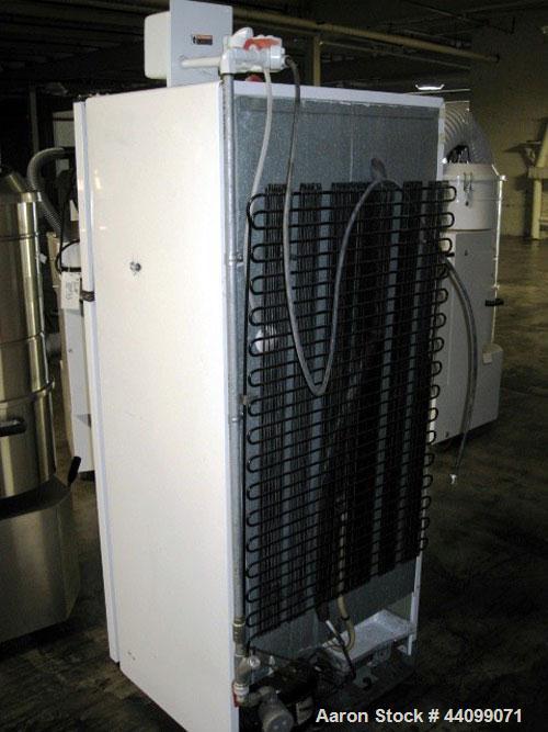 Used Precision Refrigerator, Model 814. With freezer on top (25"L x 1