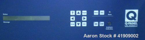 Used QUV Accelerated Weathering Tester, Model QUV/CW. Temperature ran