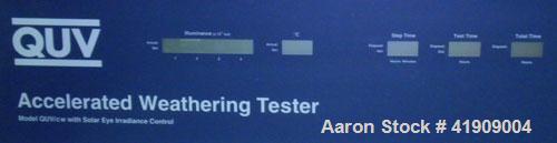 Used QUV Accelerated Weathering Tester, Model QUV/CW. Temperature ran