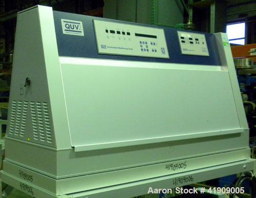 Used QUV Accelerated Weathering Tester, Model QUV/CW. Temperature ran