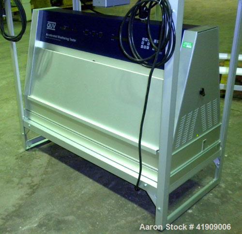 Used QUV Accelerated Weathering Tester, Model QUV/CW. Temperature ran