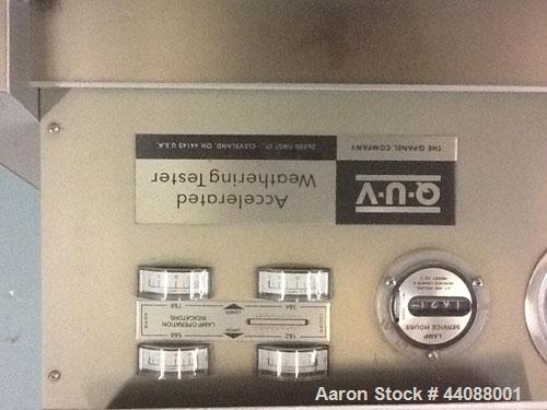 UsedQUV Weathering Testing System, Model QUV Basic. 120 Volts, 60 hz