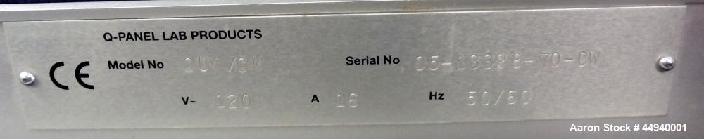 Used- QUV Accelerated Weathering Tester, Model QU