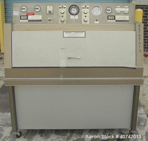 Used QUV Accelerated Weather Tester, Model QUV. Approximate UV expos