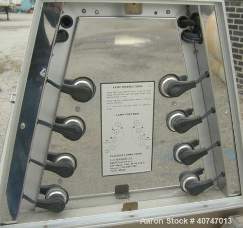 Used QUV Accelerated Weather Tester, Model QUV. Approximate UV expos