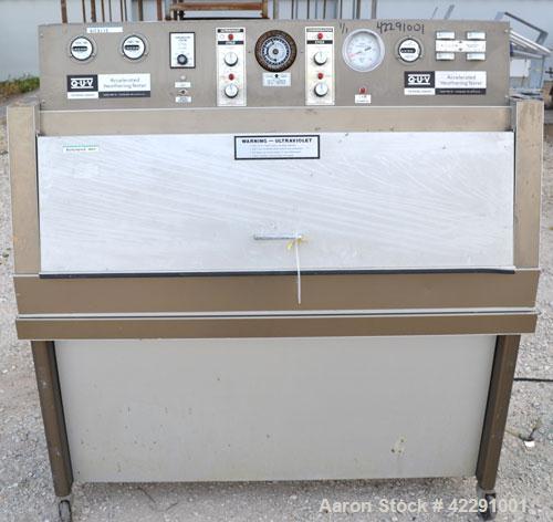 Used QUV Accelerated Weather Tester, Model QUV. Approximate UV exposu