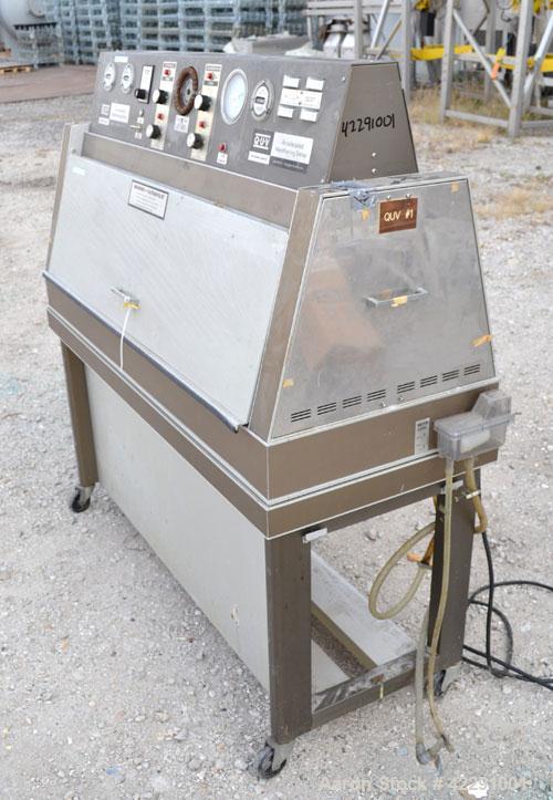 Used QUV Accelerated Weather Tester, Model QUV. Approximate UV exposu