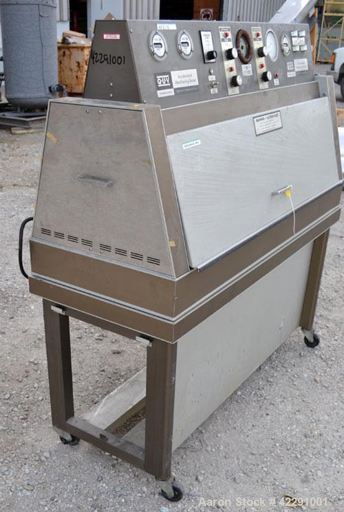 Used QUV Accelerated Weather Tester, Model QUV. Approximate UV exposu