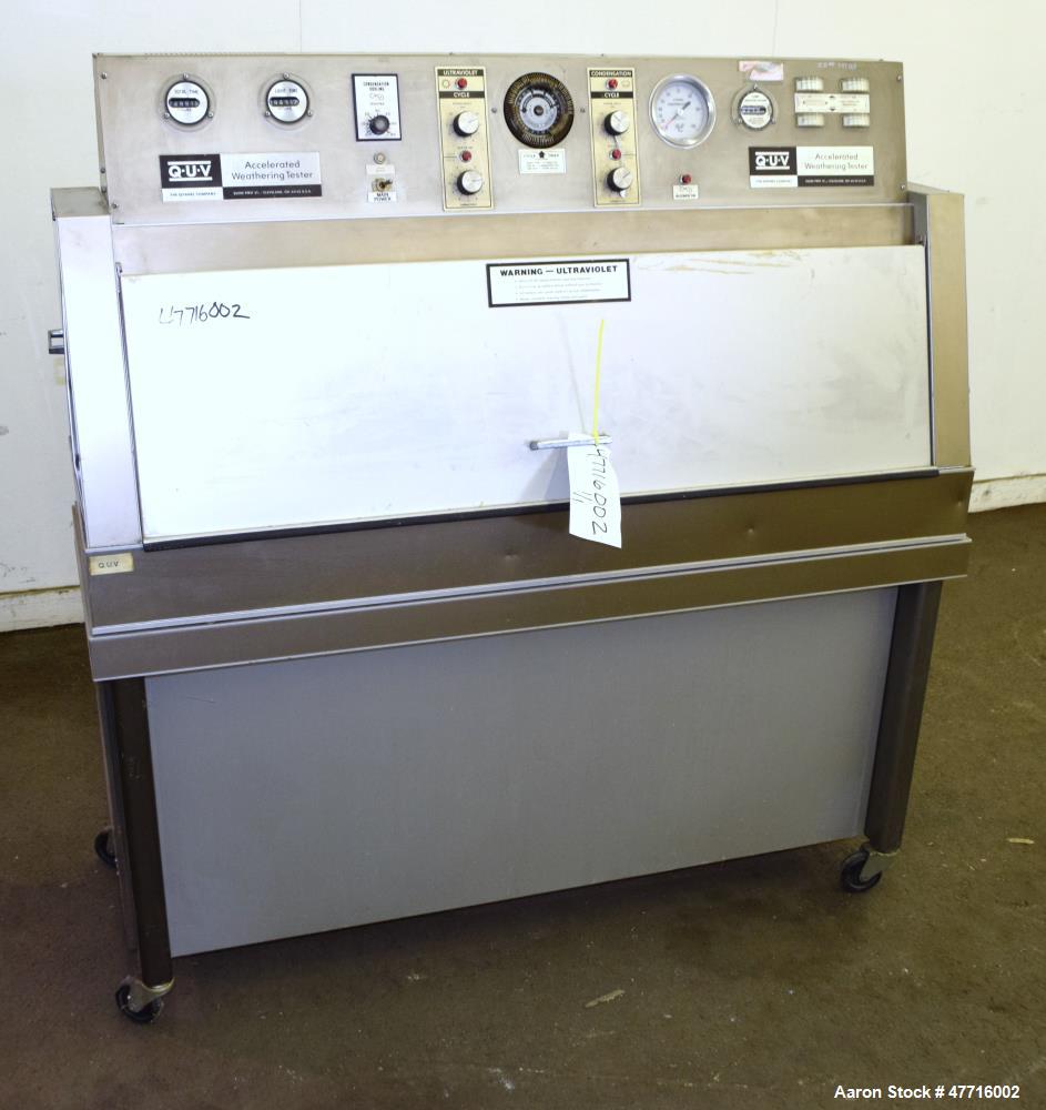 Used- QUV Accelerated Weathering Tester, Model QU