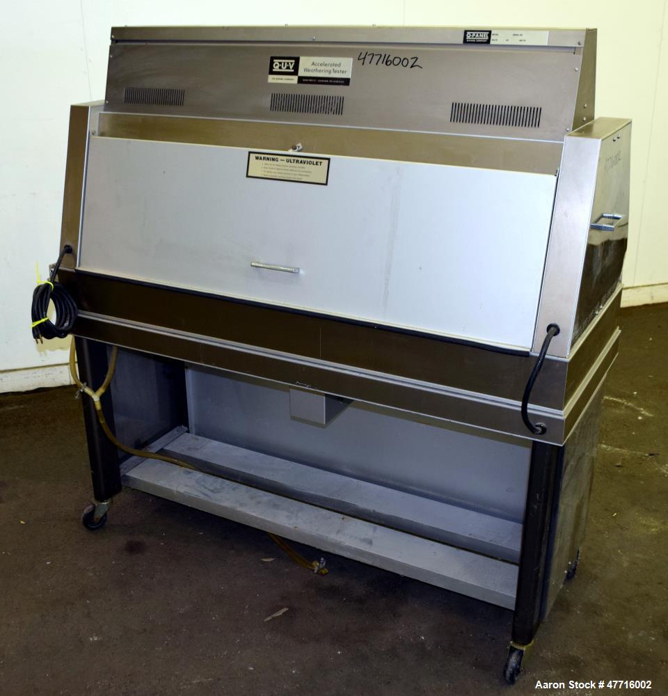 Used QUV Accelerated Weathering Tester, Model QUV. Temperature ranges