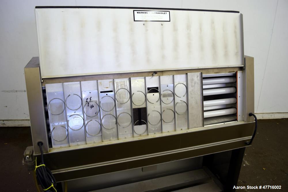 Used QUV Accelerated Weathering Tester, Model QUV. Temperature ranges