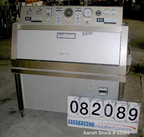 USED: QUV accelerated weather tester, model QUV. Approx UV exposure r
