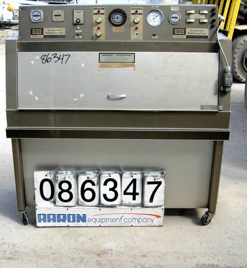 USED: QUV accelerated weather tester, model QUV. Approximate UV expos