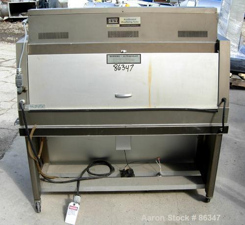 USED: QUV accelerated weather tester, model QUV. Approximate UV expos