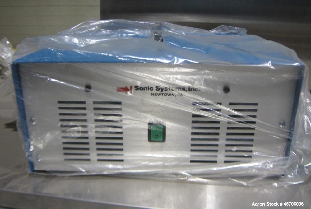 Used Sonic Systems Ultrasonic Cleaner, Model 12754, Stainless Steel.