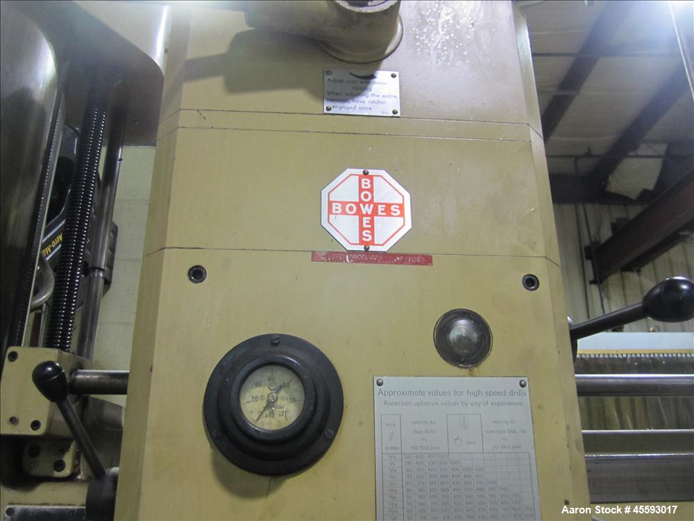 Used-Heckert 4' long arm radial arm drill press c