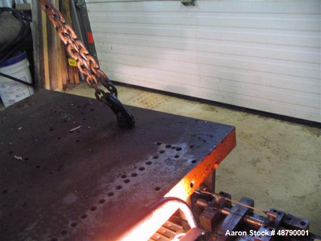 Used Burr Oak Fin Ribbon Die", 30 Row. For making fins for fin tube