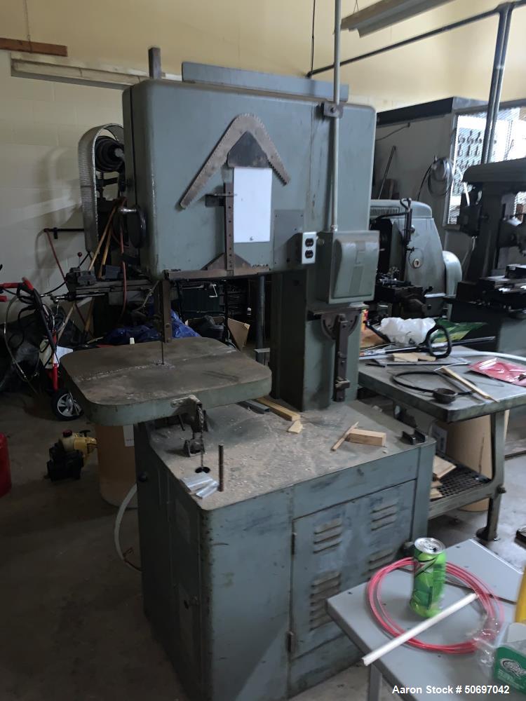 Used Vertical Band Saw.
