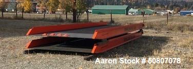 New Unused- QMH 20 Foot Loading Ramp 20,000 Lb Capacity. 8 Ft. Wide x