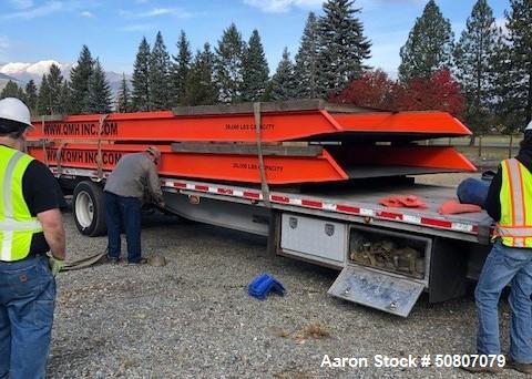 New Unused- QMH 20 Foot Loading Ramp 20,000 Lb Capacity. 8 Ft. Wide x