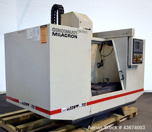 Used Cincinnati Milacron Arrow 750 Vertical Machining Center, Model E