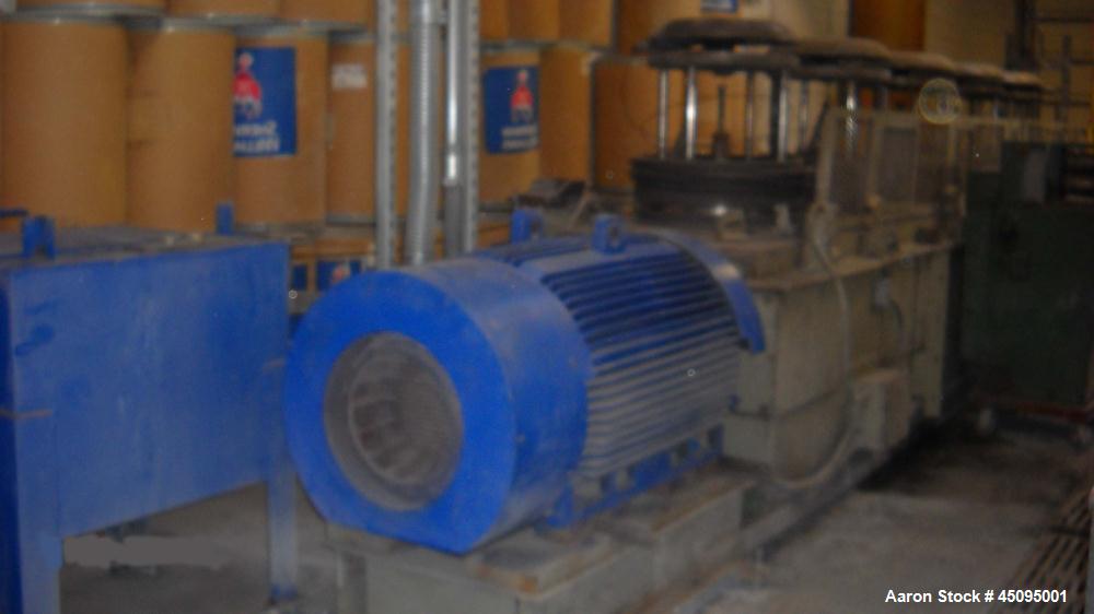 UsedMorgan Wire Drawing Machine, Model 8-BW. 6 Head blocks, auto fee