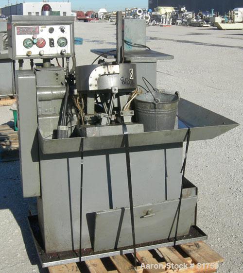 USED: Snow Mfg Co Horizontal Machine, Model HT-1-S. Single/horizontal