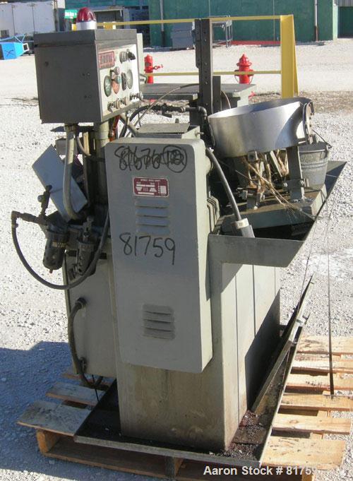 USED: Snow Mfg Co Horizontal Machine, Model HT-1-S. Single/horizontal