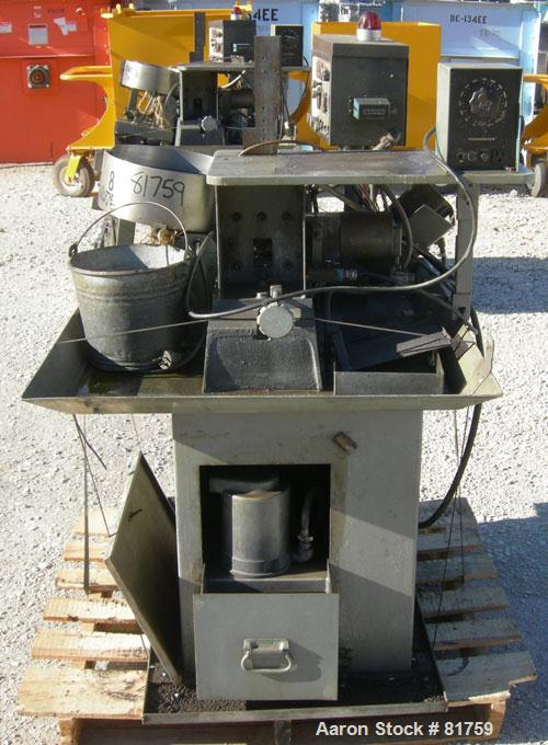 USED: Snow Mfg Co Horizontal Machine, Model HT-1-S. Single/horizontal