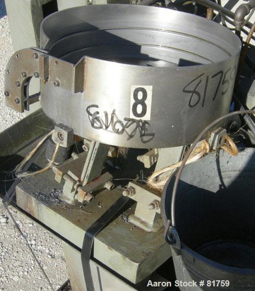 USED: Snow Mfg Co Horizontal Machine, Model HT-1-S. Single/horizontal