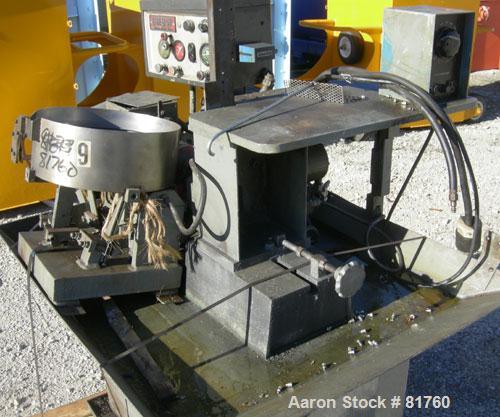 USED: Snow Mfg Co Horizontal Machine, Model HT-1 -S. Single/horizonta