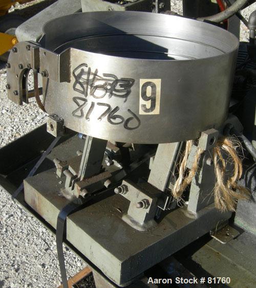 USED: Snow Mfg Co Horizontal Machine, Model HT-1 -S. Single/horizonta