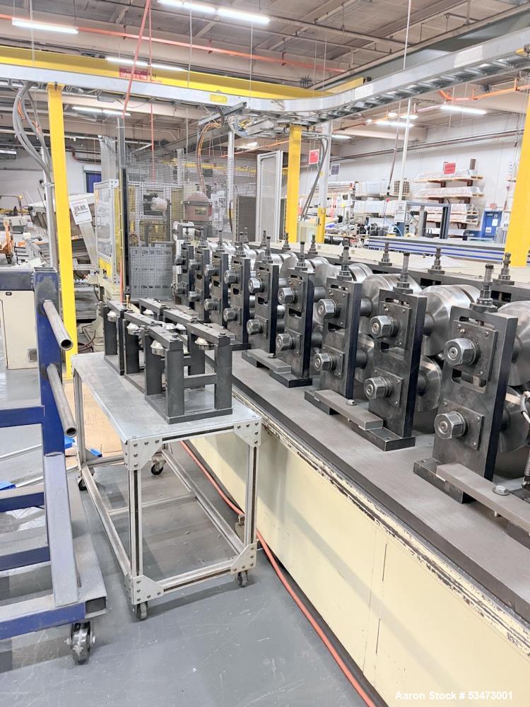 Used Tru-Tech Roll Form Machine, Model T-2.000. 26 station; 2" diamet