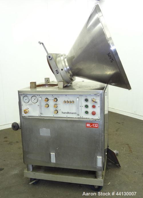 Used Handtmann Vacuum Filler, Model VF16/200, Code 78/26. 304 Stainle
