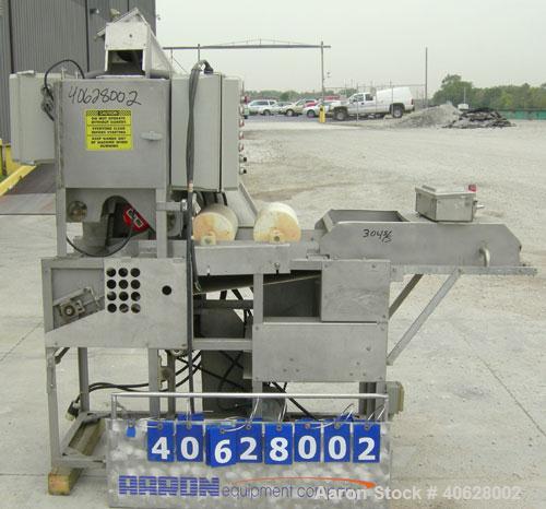 Used Stein Breading Applicator, Model MC3, 304 stainless steel. Appro