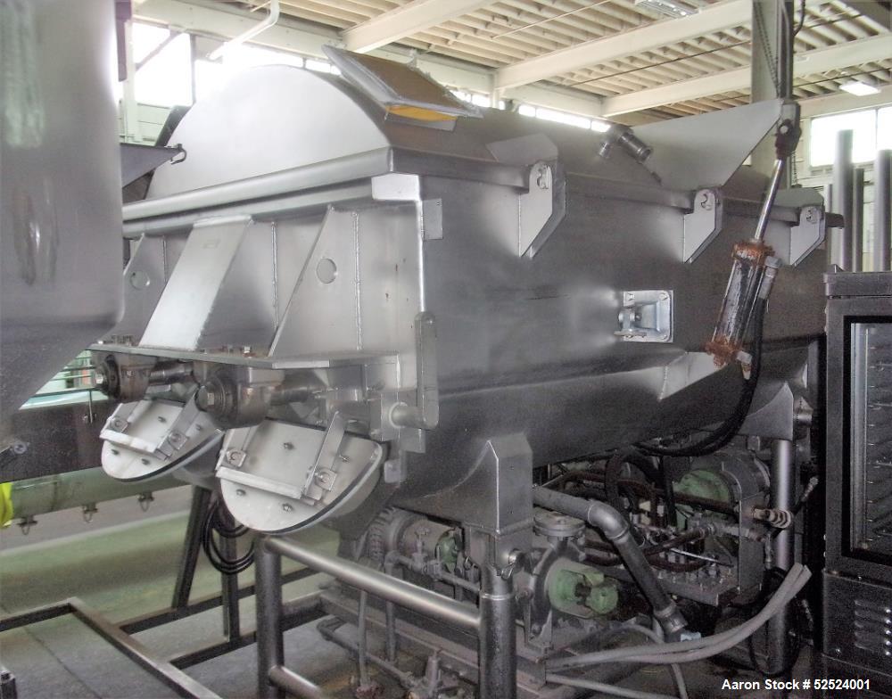 Used Belam RMF Model VMM 2500 Pound Stainless Steel Sanitary Vacuum M