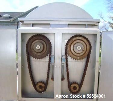 Used Belam RMF Model VMM 2500 Pound Stainless Steel Sanitary Vacuum M