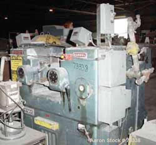 Used Farrel Horizontal Two Roll Mill. 8" Diameter x 16" long chrome p