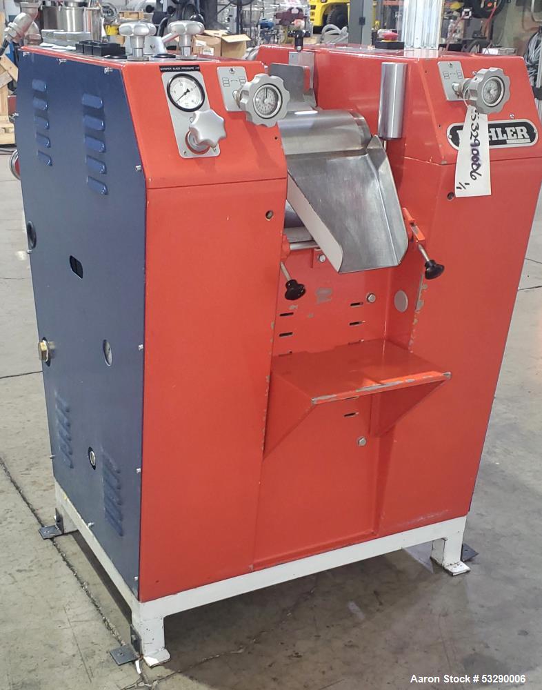 Reliable Industrial Three-Roll Mill – Used Buhler Grinding Machine