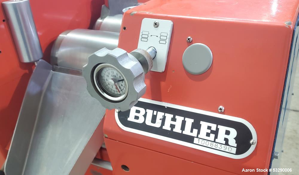 Reliable Industrial Three-Roll Mill – Used Buhler Grinding Machine